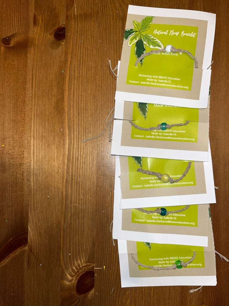 Natural Hemp Bracelet – bravecommunications